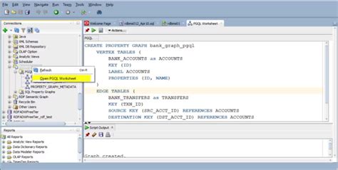 Property Graphs in SQL Developer release 23.1 | DB Exam Study
