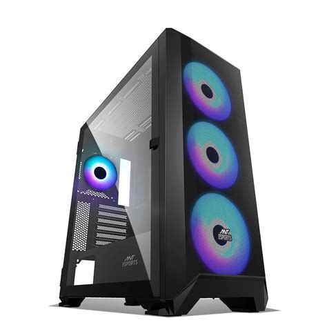 Buy Ant Esports 711 Air Mid Tower Computer Case Gaming Cabinet Black Support E