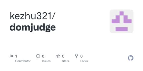 github kezhu321 domjudge
