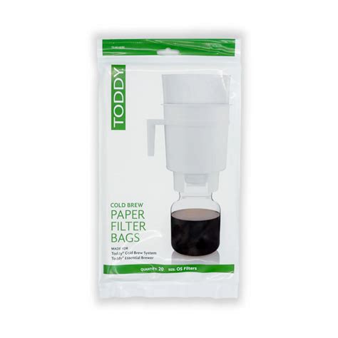 Toddy Cold Brew Paper Filter Bags Onyx Coffee Lab