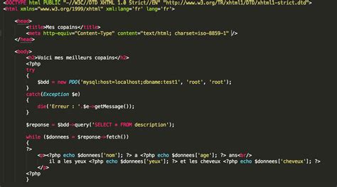 Résolu Récupérer données table BDD avec PHP souci par XiaoPignouf OpenClassrooms