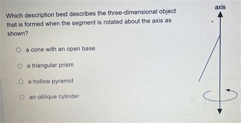 solved which description best describes the three dimension[algebra