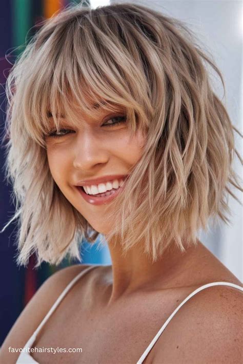 Shaggy Lob For Fine Hair Ideas Effortless And Trendy Favorite Hair