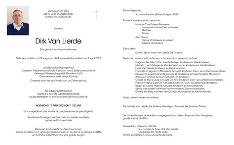 Dirk Van Lierde De Ras