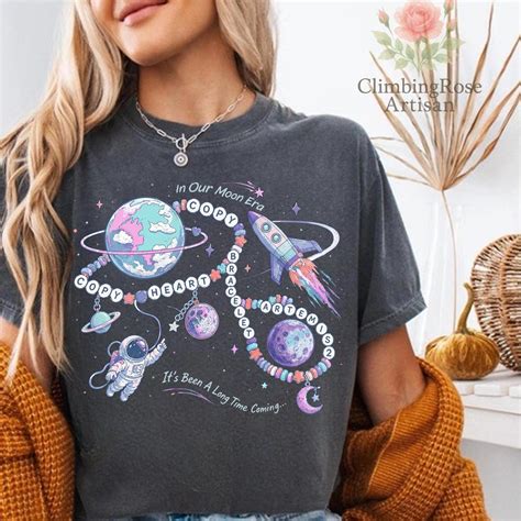 Moon Joy Mission Map Png Artemis 2 Inspired Space Graphic Heart