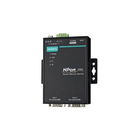 MOXA Serial Device Server 2 Port RS 232 Nport 5210A Kopierpapier At