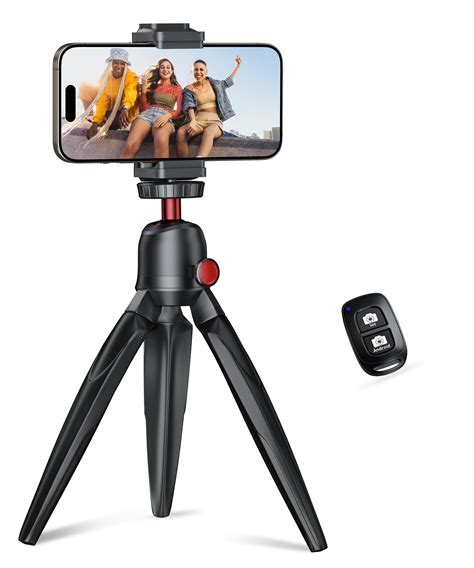 Fuloview Phone Tripod Flexible Cell Phone Tripod With