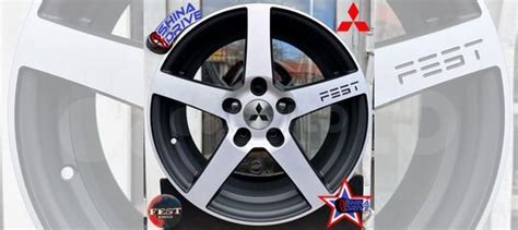 Диски Mitsubishi Fest R16 5x114,3 Black Groove купить в Москве | Авито