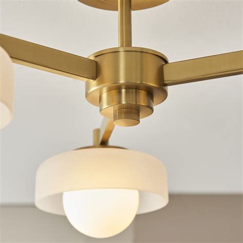 Caldera Mid Century Modern Semi Flush Ceiling Light Lightbox
