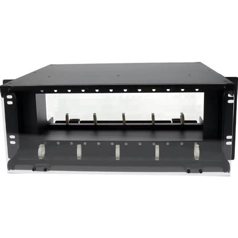 Addon 19 Inch Patch Panel 4u Chassis With 12 Open Lgx Cassette Bays Ad