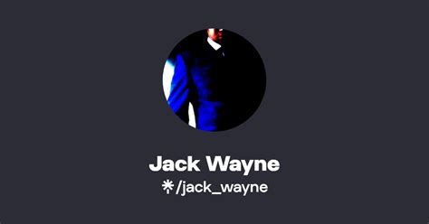 Jack Wayne Linktree