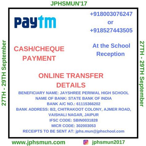 Jphs Model United Nations