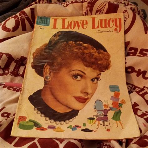 I Love Lucy 12 Sep Oct 1956 Dell Comics Photo Cover Lucille Ball Tv