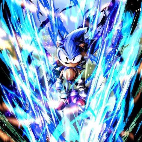Classic Sonic In Db Legends Art Style Hedgehog Art Classic Sonic