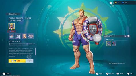 Marvel Rivals Has Introduced A Swimsuit Skin For Captain America Resetera