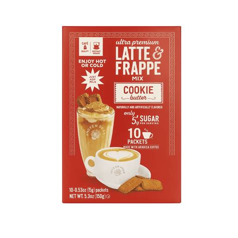 The Frozen Bean Cookie Flavoured Instant Coffee Sachets Discount Dragon