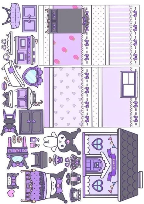 Домик куроми Casas De Cajas De Cartón Casitas Para Armar Marcadores De Origami