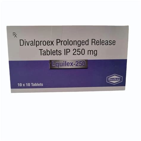 Divalproex Prolonged Release Tablet Ip At ₹ 700box Divalproex Sodium
