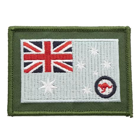 Anf Raaf Ensign Patch Olive Morale Patches Australia