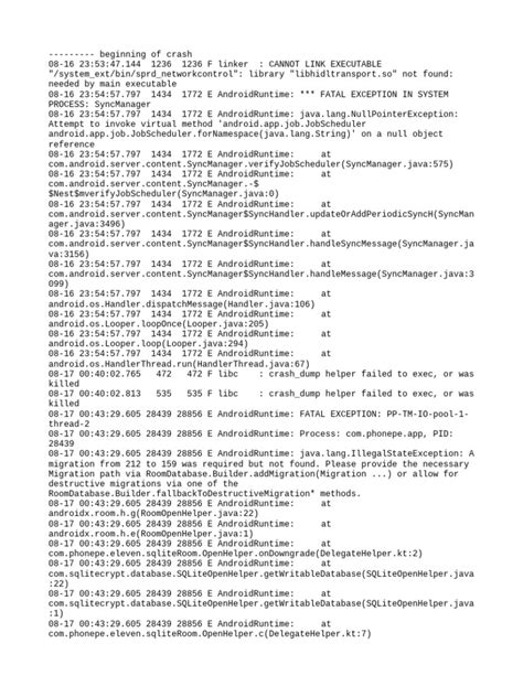 Standby Android Log 2024 0818 072925 Pdf