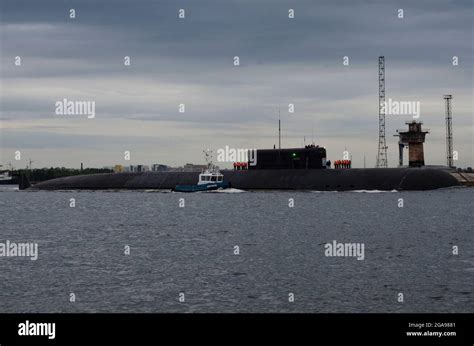 Juli 2021 Severodwinsk Das Atom U Boot „belgorod“ Das Größte U Boot