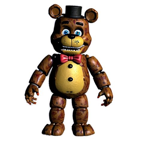 Download Glitch Freddy Fazbear Png 05252024