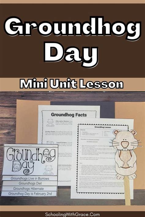 Groundhog Day Mini Unit En 2024