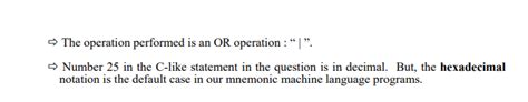 Solved I1 Consider The Following C Language Statement A B