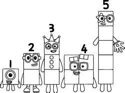 Numberblocks Coloring Pages 100 Free Printable And Fun