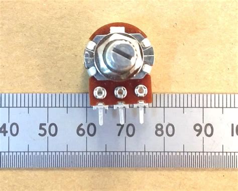 16mm Logarithmic Potentiometer A Track Pot Splined T18 Shaft Etsy
