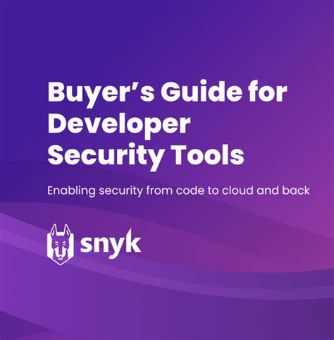 Buyers Guide For Developer Security Tools Bankinfosecurity