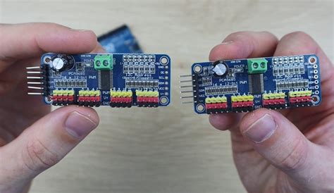 Connecting Two PCA Channel Servo Drivers Together The DIY Life