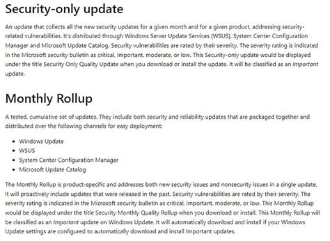 Server 2012 R2 Monthly Roll Up Vs Monthly Security Only Update Windows Spiceworks Community