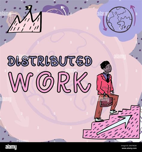 Text Caption Presenting Distributed Work Business Overview Practiced