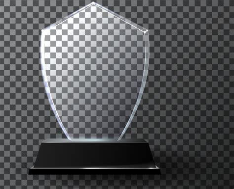 Glass Trophy Vector Images Over 5900