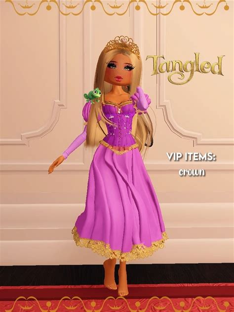 Tangled Rapunzle Outfit Dti Roblox Princess Dress Disney Costumes
