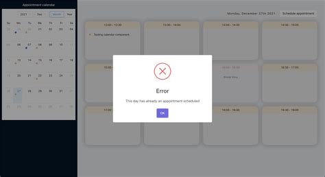 Github Elcony Demo Calendar