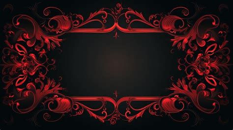 Premium Photo Classic Background Ornamental Frame