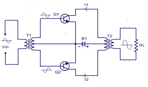 Push Pull Schematic Diagram Circuit Diagram