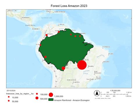 Mapping Deforestation Gis Lesson Teaching Resources