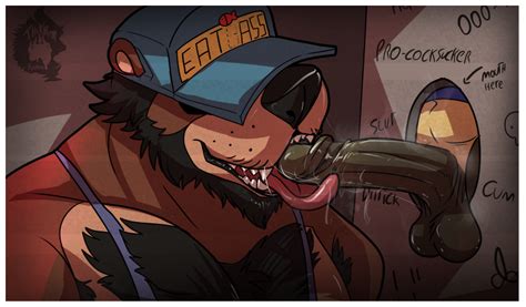 Rule 34 Absurd Res Anthro Balls Barry Bear Thekbear Bathroom