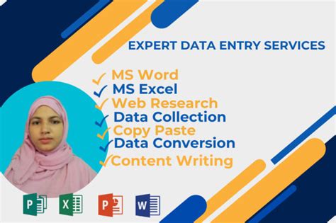 do data entry services web research ms word ms excel copy paste