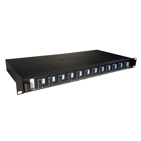 Optic Drawer 19 Inches 1u Sliding Equipped With 12 Sc Duplex Single