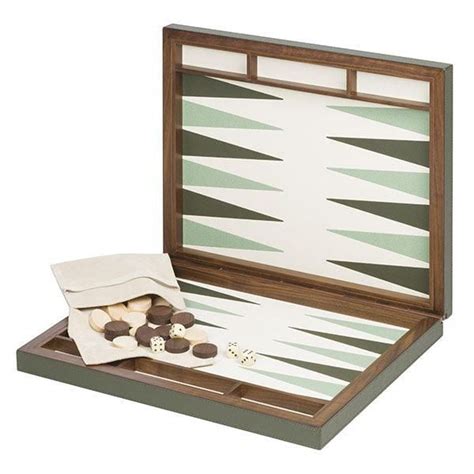 Backgammon Case Backgammon Wood Hinges Small Case