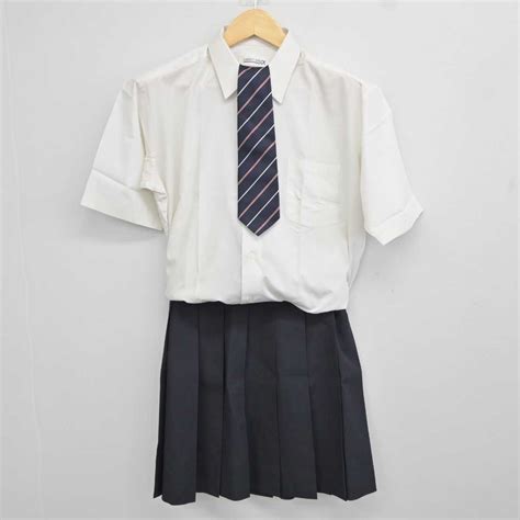 【中古】埼玉県 妻沼高等学校 女子制服 5点 ブレザー・シャツ・スカート Sf043567 中古制服通販パレイド