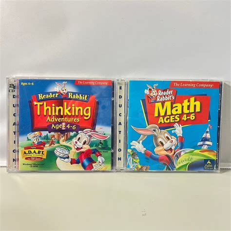 Reader Rabbits Thinking Adventures Math Pcゲーム 管理番号：oku7664 メルカリ