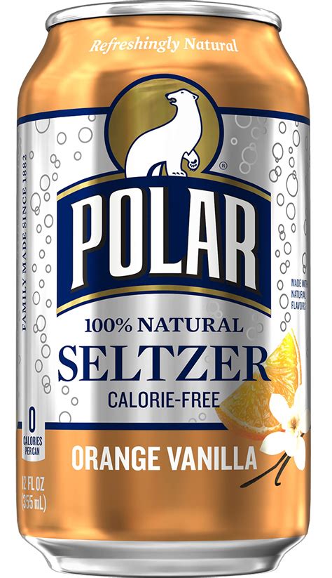Mua Polar Seltzer Water Orange Vanilla 12 Fl Oz Cans 12 Pack Trên Amazon Mỹ Chính Hãng 2024 Fado