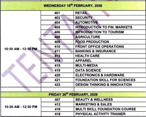 Cbse Date Sheet 2026 Cbse 10th 12th Datesheet Released Check Subject Wise Exam Dates