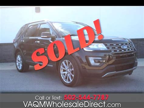 2017 Ford Explorer Limited 4wd