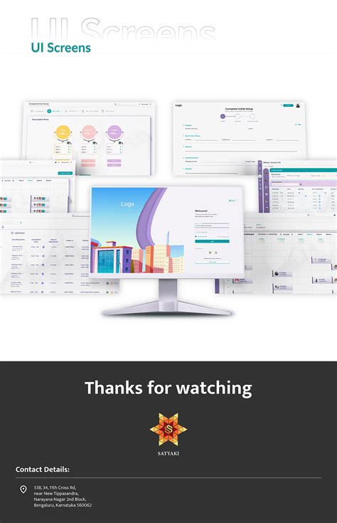 Hospital Management System Admin Flow Behance